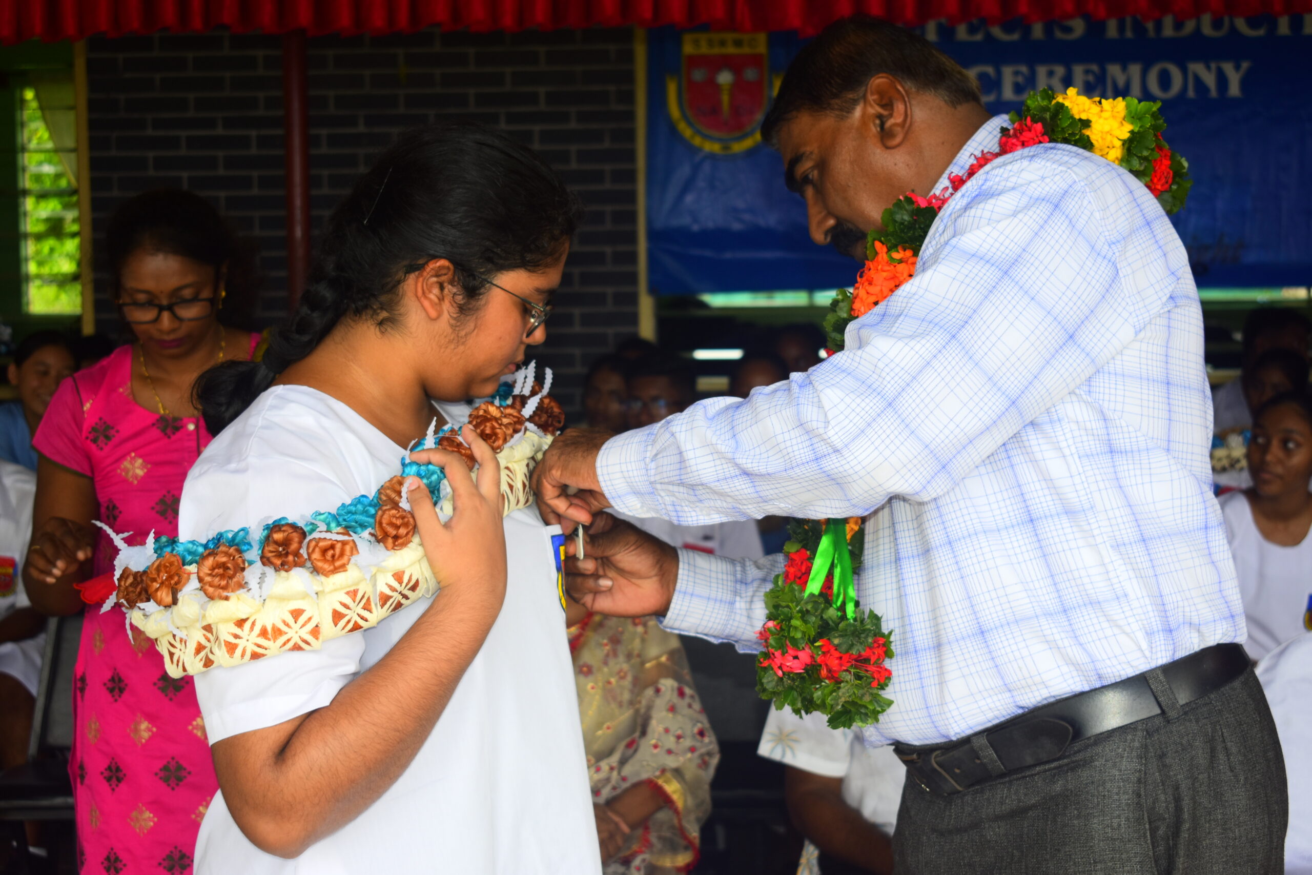 PREFECTS INDUCTION CEREMONY 2024 - NADI SANGAM SKM COLLEGE